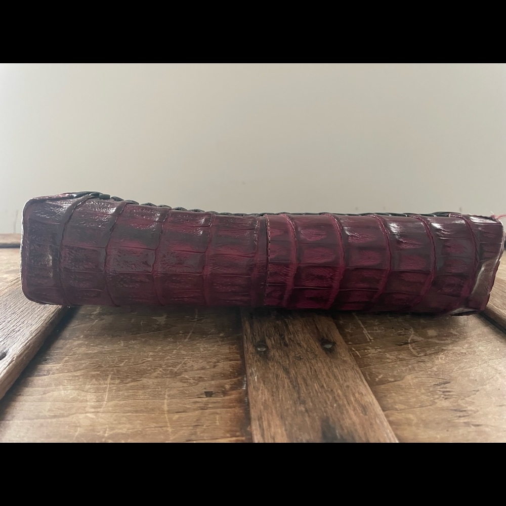 Julie Franco Vero Cocco Luxury Genuine Croc Bag - Gem